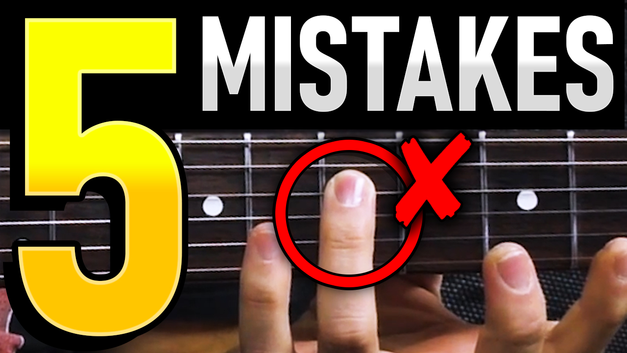5 Mistakes You Are Making As A Guitarist - Guitar Mastery Method